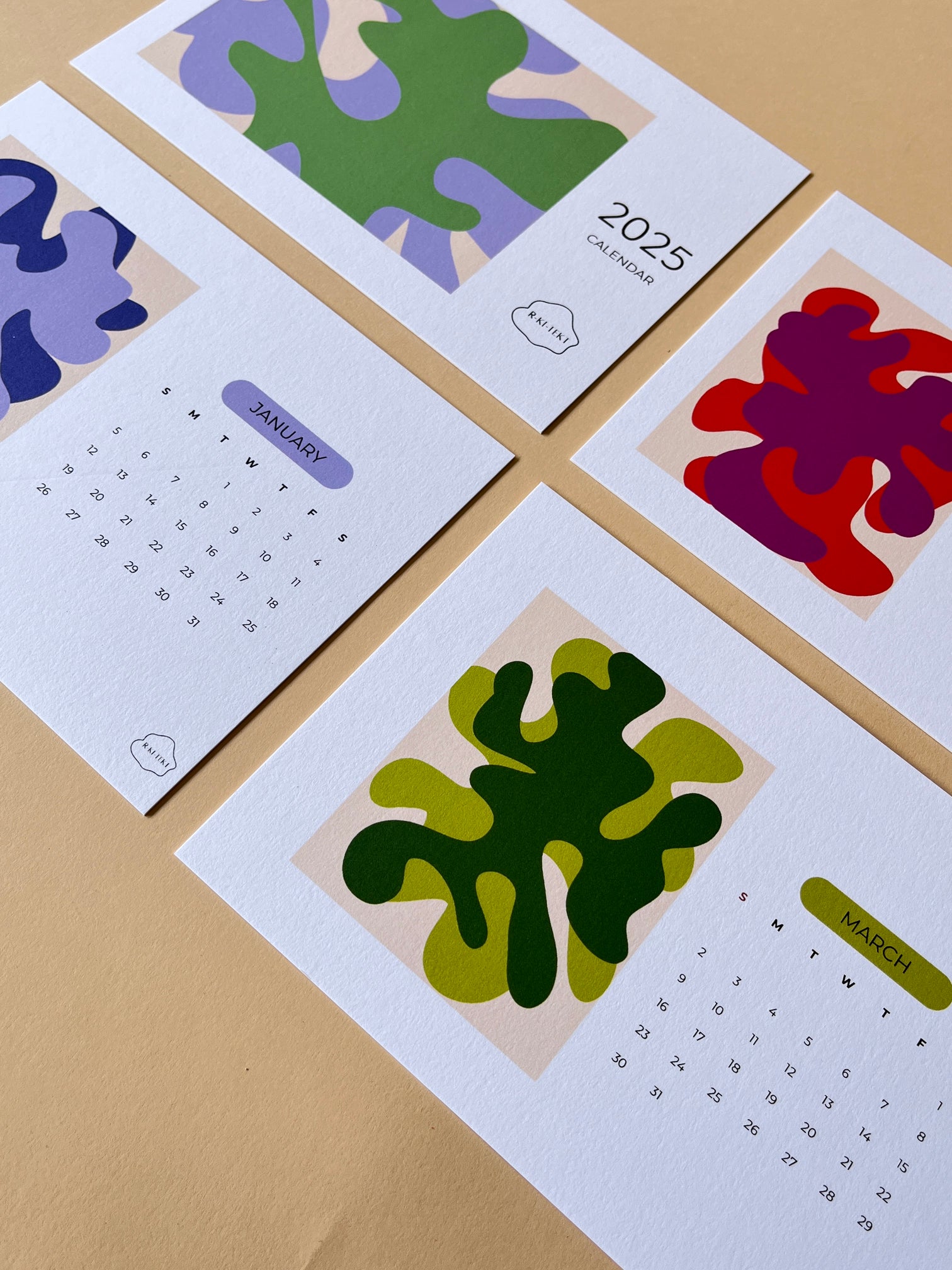 Postcard Calendar Set – R-KI-TEKT